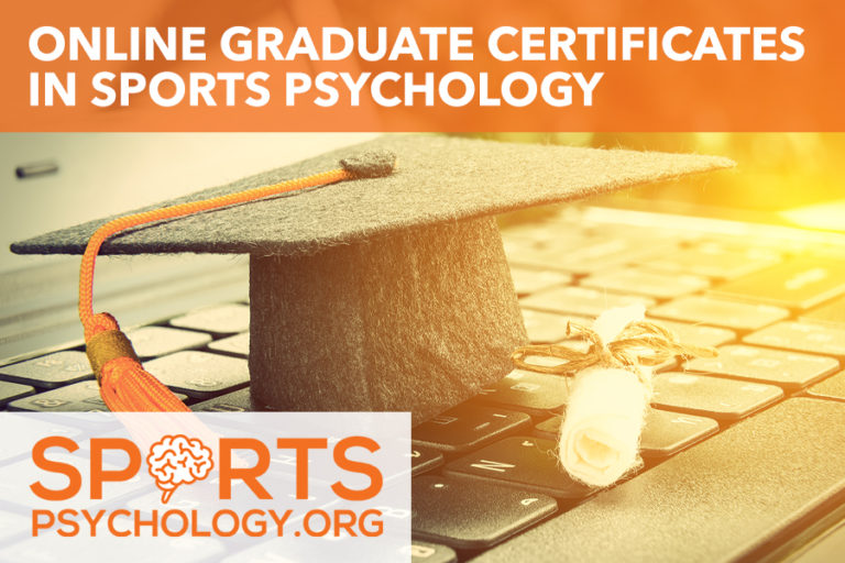Online Graduate Certificates in Sports Psychology